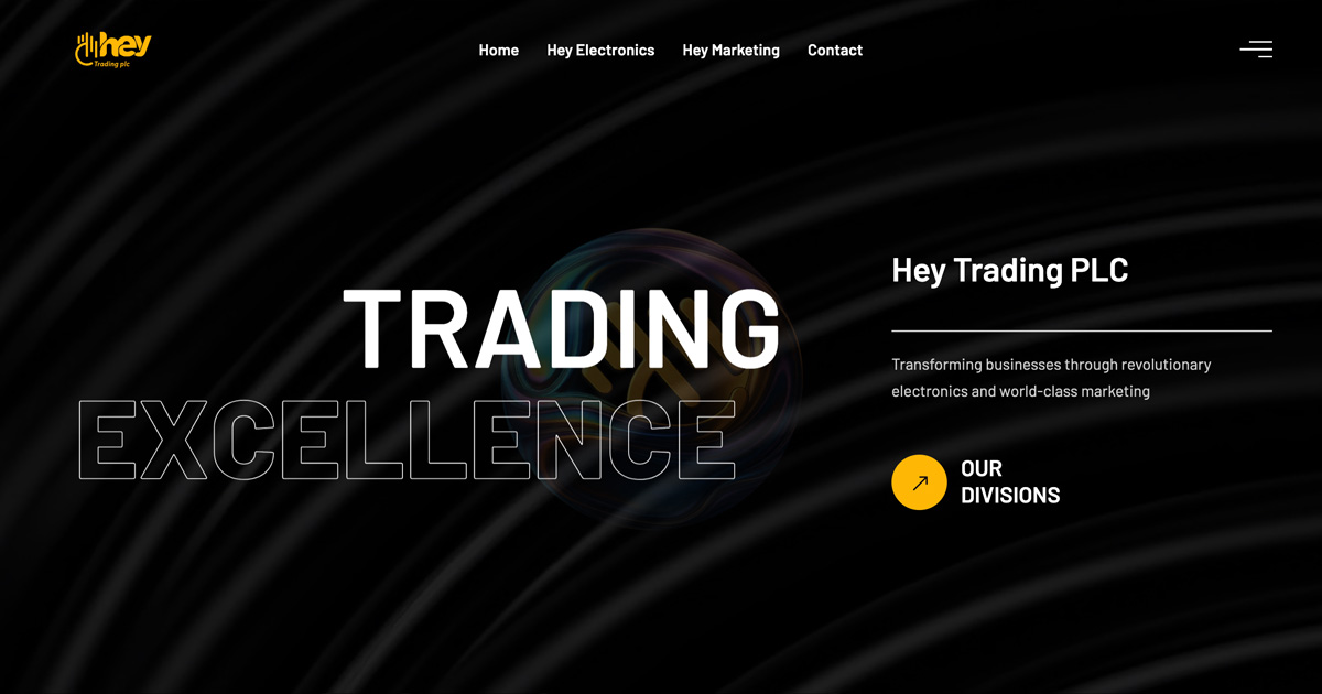 Hey Trading PLC | Trading Excellence